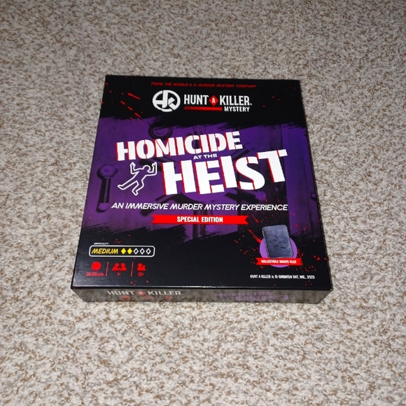 hunt a killer | Games | Hunt A Killer Homicide At The Heist Special ...